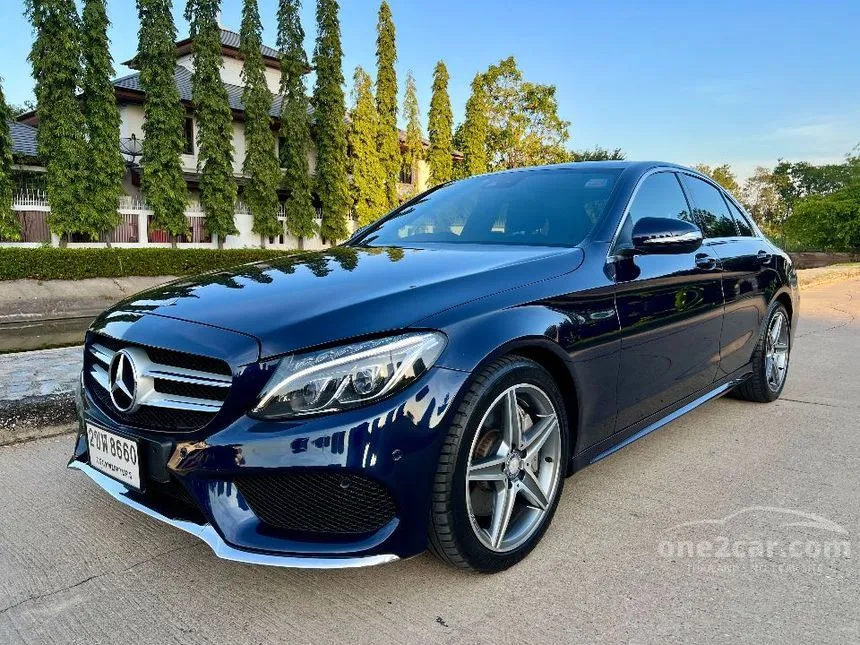 2014 Mercedes-Benz C300 2.1 W205 (ปี 14-22) Blue TEC HYBRID AMG Dynamic ...