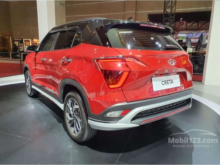 Jual Mobil Hyundai Creta 2022 Prime 1.5 di Banten Automatic Wagon Merah ...
