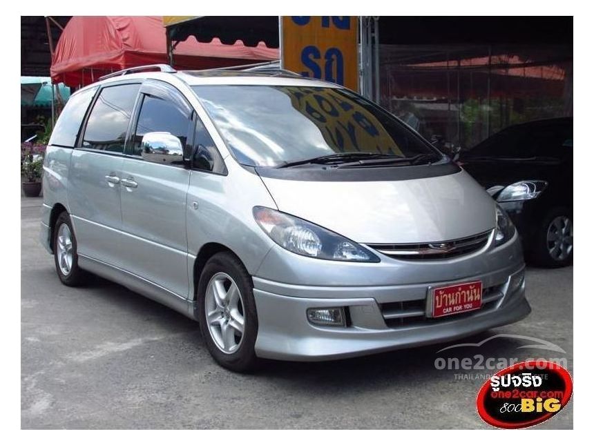 Toyota ESTIMA 2002 2.4 เกียร์อัตโนมัติ สีเทา | One2car.com ศูนย์รวมรถ ...