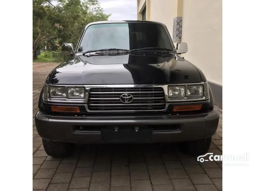 Jual Mobil Toyota Land Cruiser 1995 4.2 VX 4.2 di Bali Manual Hitam Rp 485.000.000 - 13463132 ...