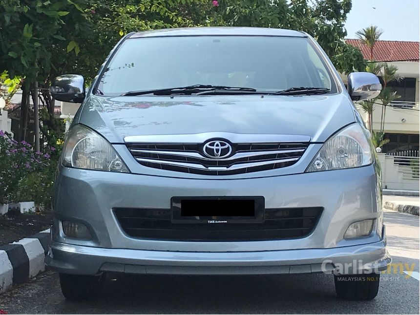 Toyota Innova 2010 G 2.0 in Penang Automatic MPV Grey for RM 40,300 ...