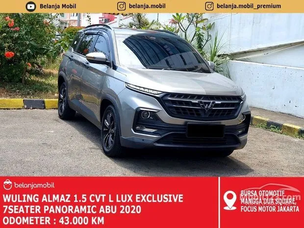 Jual Wuling Almaz Exclusive 5 Seater Bekas di Indonesia Harga Murah ...