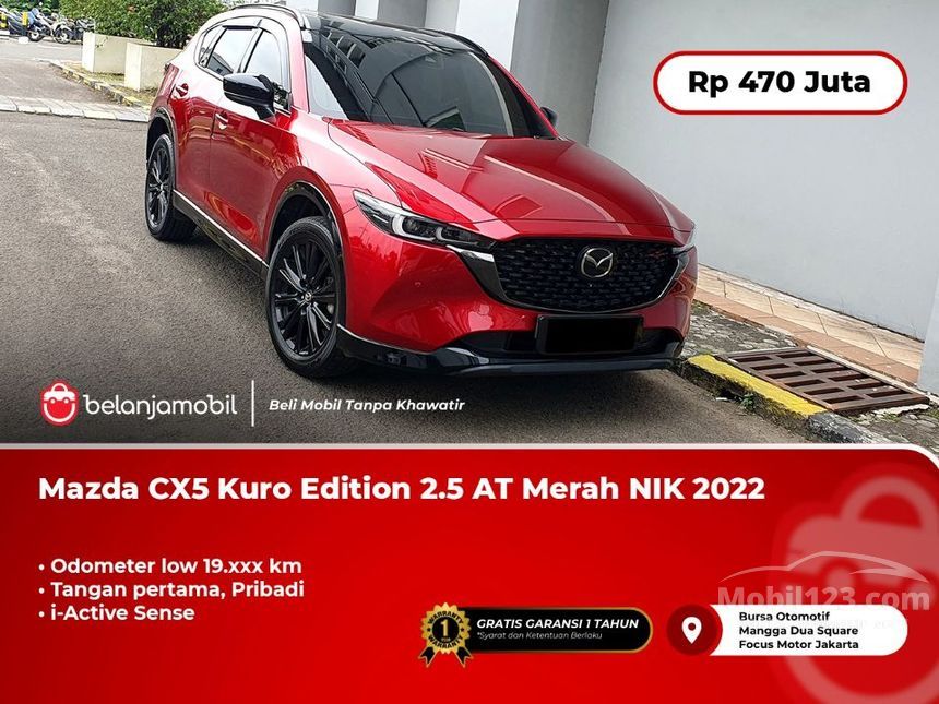 Jual Mobil Mazda CX-5 2022 Kuro Edition 2.5 di DKI Jakarta Automatic ...