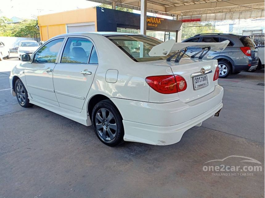 Toyota Corolla Altis 2003 E 1.6 in กรุงเทพและปริมณฑล Automatic Sedan สี ...