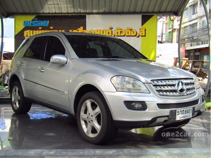 Mercedes-Benz ML280 CDI 2007 Sports 3.0 in กรุงเทพและปริมณฑล Automatic SUV สีเงิน for 1 Baht ...
