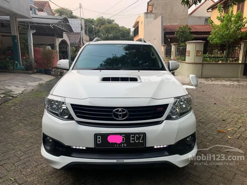 Jual Mobil Toyota Fortuner 2014 G TRD 2.5 di Jawa Barat Automatic SUV ...