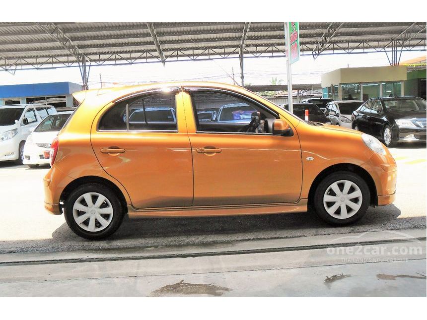 Nissan March 2010 EL 1.2 in กรุงเทพและปริมณฑล Automatic Hatchback สีส้ม ...