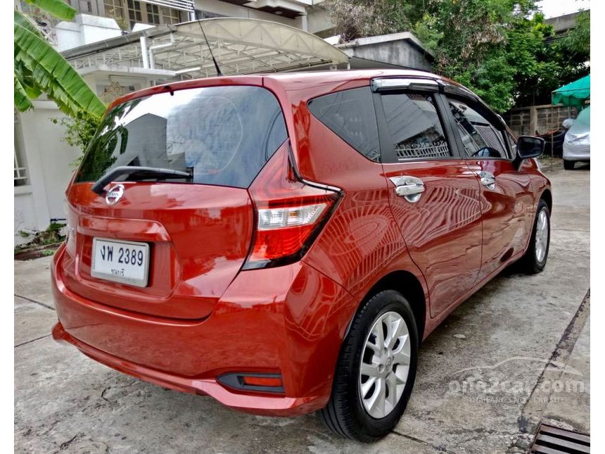 Nissan Note 2019 V 1.2 in กรุงเทพและปริมณฑล Automatic Hatchback สีแดง ...
