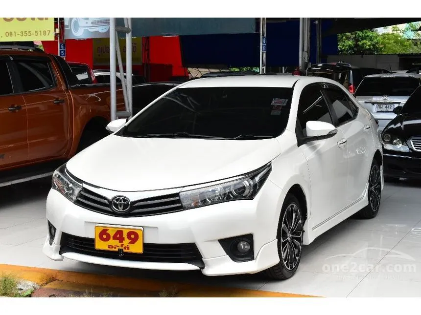 2016 Toyota Corolla Altis 1.8 (ปี 14-18) S Sedan for sale on One2car
