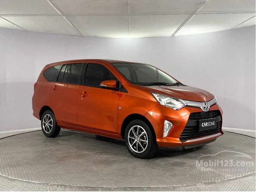 Jual Mobil Toyota Calya 2018 G 1.2 di Jawa Barat Automatic MPV Orange ...