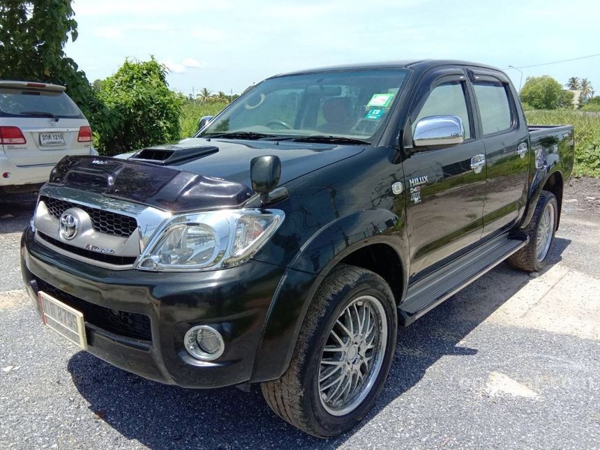 Toyota Hilux Vigo 2010 DOUBLE CAB (ปี 08-11) Prerunner E 2.5 เกียร์ธรรมดา สีดำ | One2car.com ...
