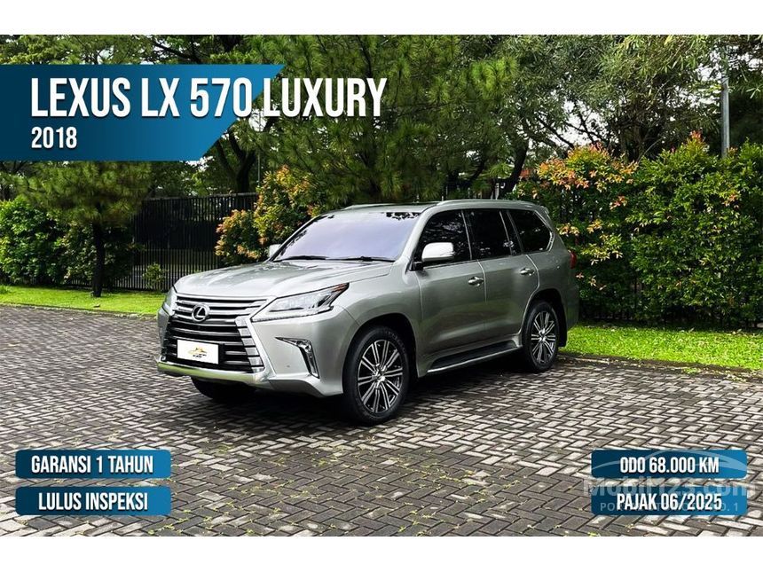 Jual Mobil Lexus LX 570 2018 5.7 di Banten Automatic SUV Abu-abu Rp 1 ...