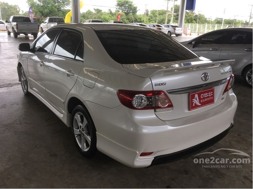 Toyota Corolla Altis 2012 V 2.0 in ภาคอีสาน Automatic Sedan สีขาว for ...
