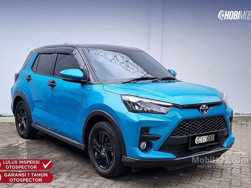 Jual Mobil Toyota Raize 2022 G 1.2 di DKI Jakarta Automatic Wagon Biru ...