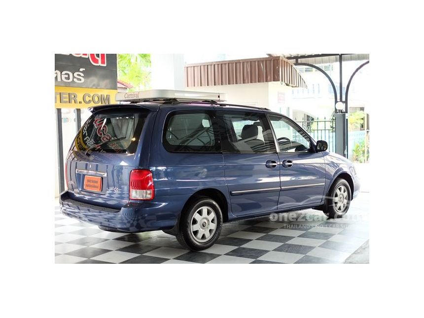 Kia Carnival 2002 (ปี 00-04) GS 2.4 เกียร์อัตโนมัติ สีน้ำเงิน | One2car ...