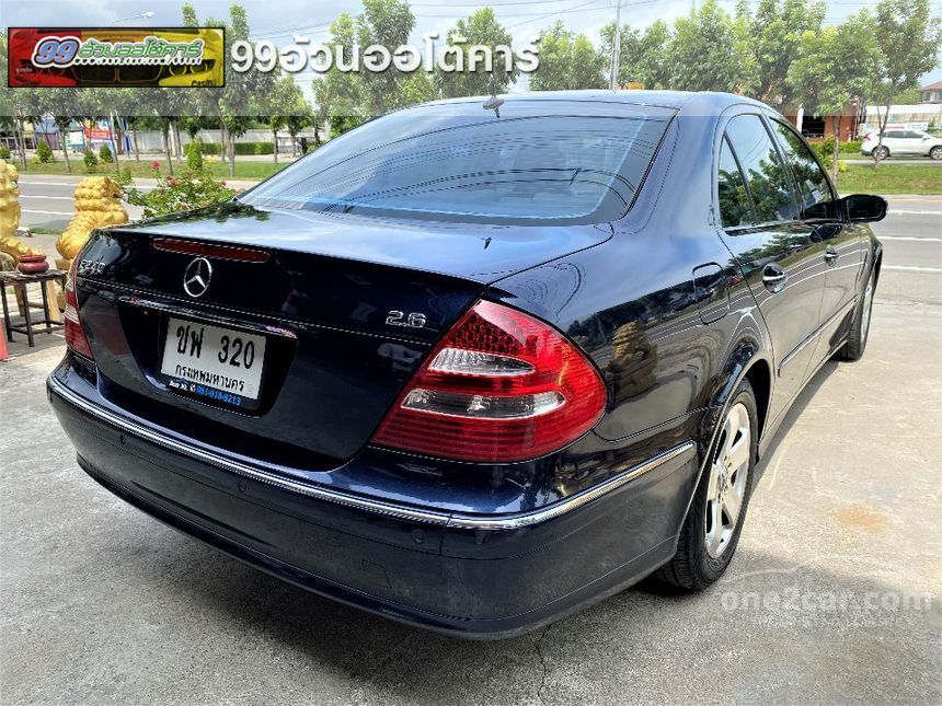 Mercedes-Benz E240 2003 Avantgarde 2.6 in กรุงเทพและปริมณฑล Automatic ...