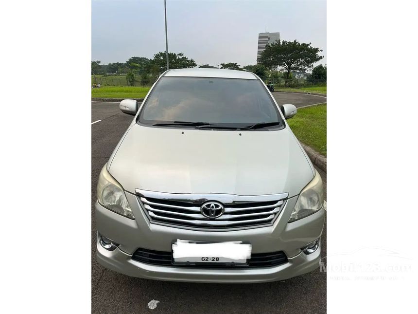 Jual Mobil Toyota Kijang Innova 2013 G Lux 2.0 di Jawa Barat Manual MPV ...