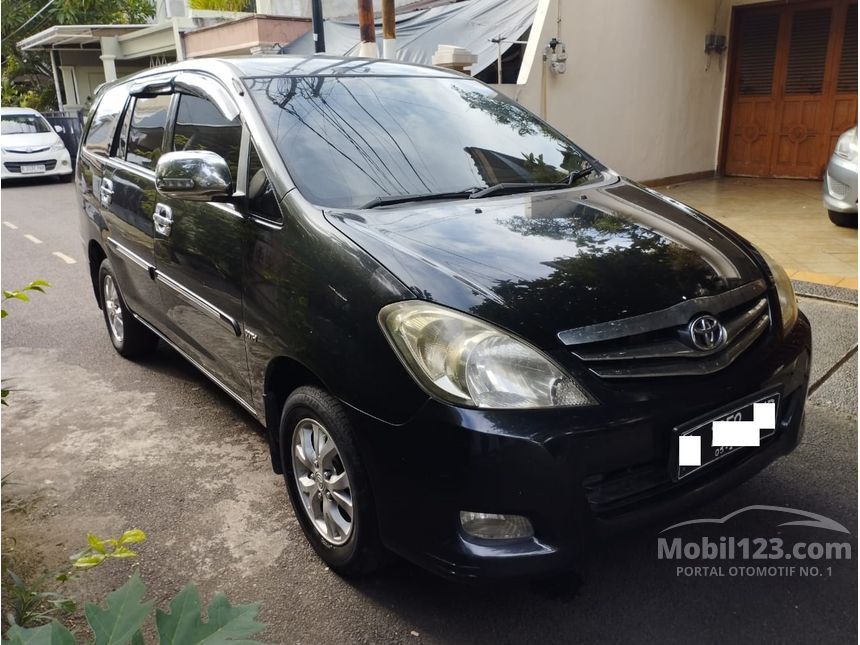 Jual Mobil Toyota Kijang Innova 2007 G 2.0 di Banten Manual MPV Hitam ...