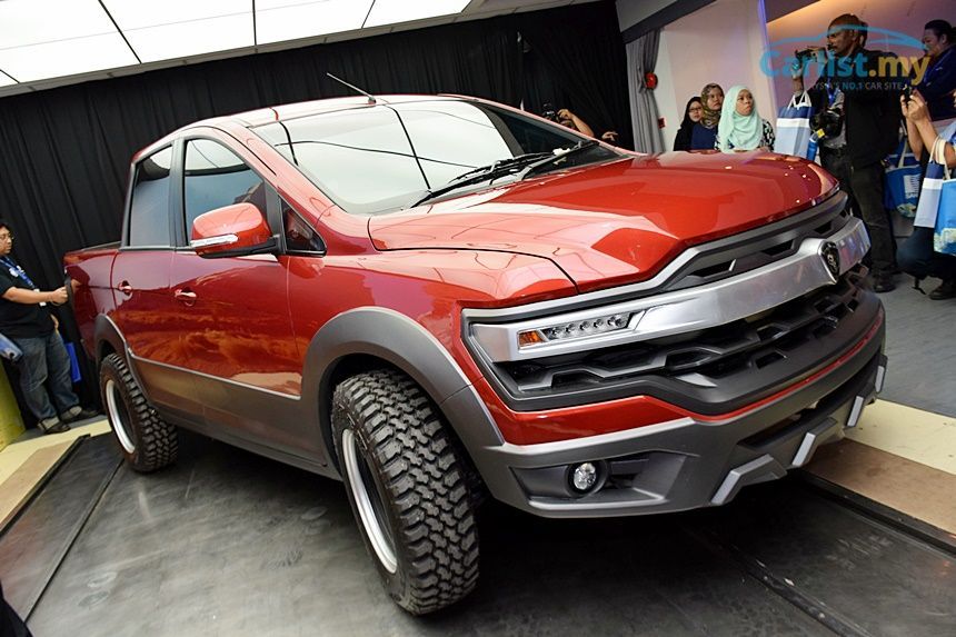 This Is The Proton Pickup Truck Concept At Alami Proton Carnival 2015 ...