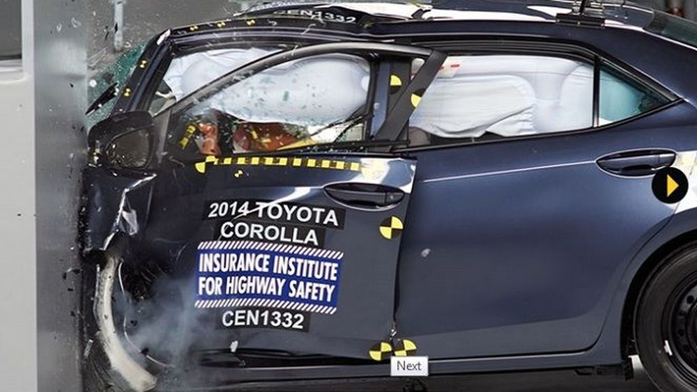 All-New Toyota Corolla เกือบ “สอบตก” ทดสอบการชนด้านหน้าแบบเยื้อง - ข่าว ...