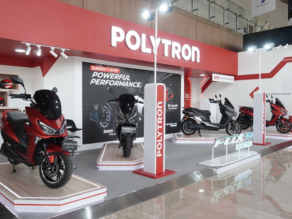 Pilihan Motor Listrik Murah Polytron, Desainnya Mirip Yamaha Nmax ...