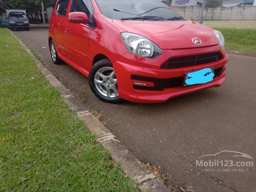 Jual Mobil Daihatsu Ayla 2015 M Sporty 1.0 di Banten Manual Hatchback ...