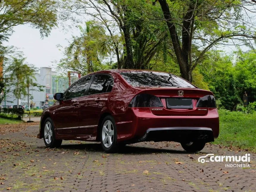 Jual Mobil Honda Civic 2006 FD 1.8 di Banten Manual Sedan Merah Rp 145. ...