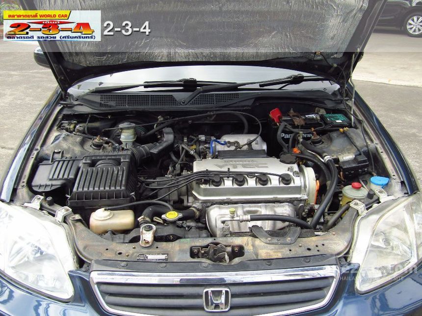 Honda Civic 2000 ตาโต (ปี 96-00) VTi 1.6 เกียร์อัตโนมัติ สีน้ำเงิน ...