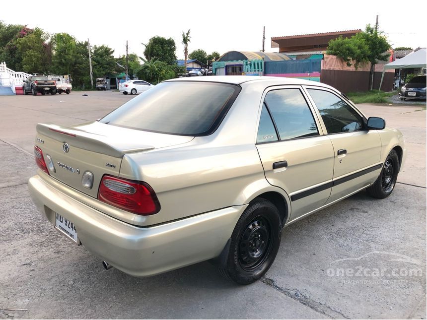 Toyota Soluna 2001 GLi 1.5 in กรุงเทพและปริมณฑล Automatic Sedan สีทอง ...