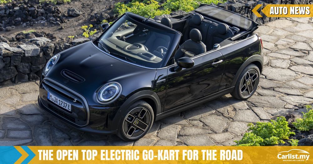 MINI Cooper SE gets open top Convertible version for 2023 - Auto News ...