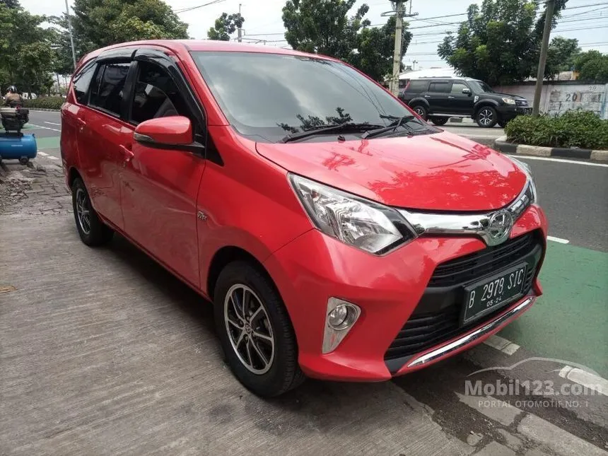 Jual Mobil Toyota Calya 2019 G 1.2 di DKI Jakarta Automatic MPV Merah ...