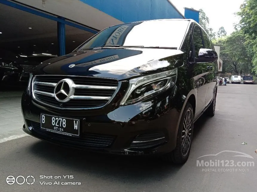 Jual Mobil Mercedes-Benz V260 2018 Avantgarde 2.0 di DKI Jakarta Automatic Van Wagon Hitam Rp ...