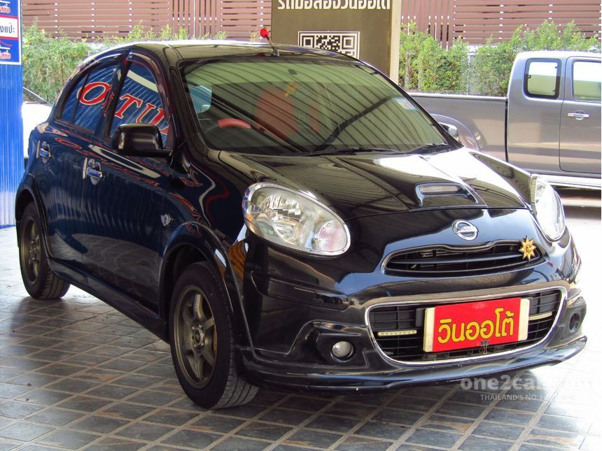 Nissan March 2010 (ปี 10-16) S 1.2 เกียร์ธรรมดา สีดำ | One2car.com ...