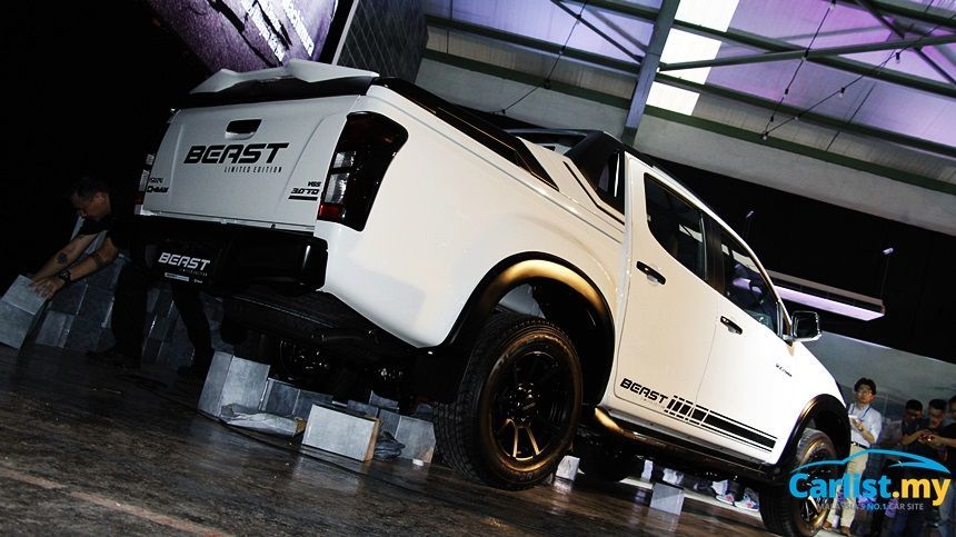 Isuzu D-Max Beast launched. Limited to Only 360 Units - Auto News ...