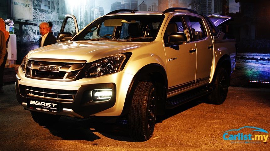 Isuzu D-Max Beast launched. Limited to Only 360 Units - Auto News ...