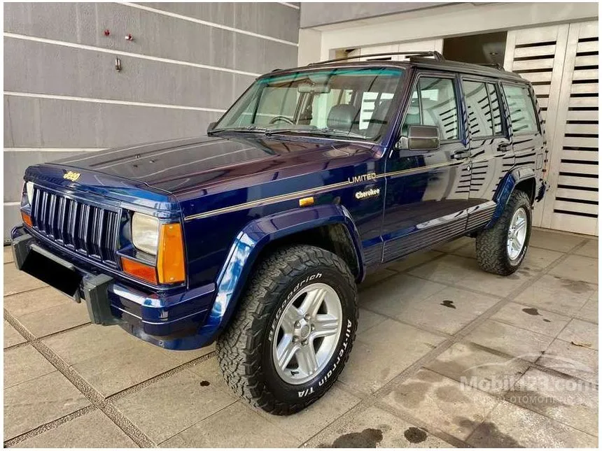 Jual Mobil Jeep Cherokee 1997 4.0 di DKI Jakarta Automatic SUV Biru Rp ...