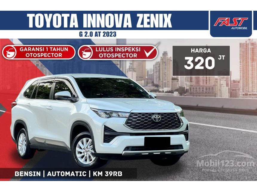 Jual Mobil Toyota Kijang Innova Zenix 2023 G (Premium Color) 2.0 di DKI ...