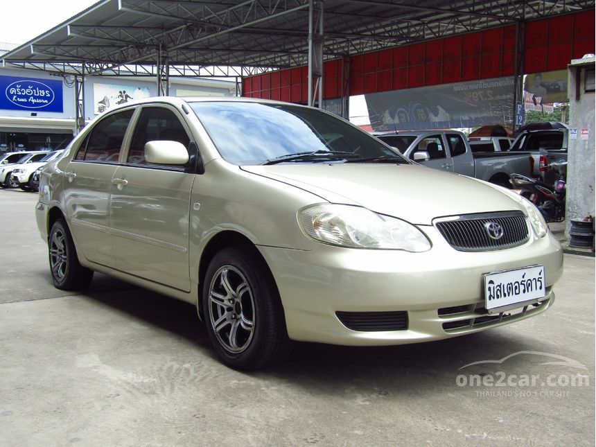 Toyota Corolla Altis 2002 J 1.6 in กรุงเทพและปริมณฑล Automatic Sedan สี ...