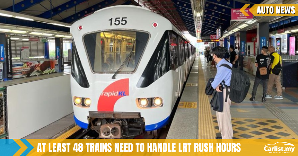 LRT KJ line lacking in trains, only 38 out of 56 train sets operational ...