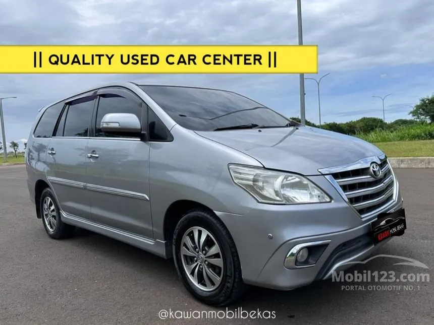 Jual Mobil Toyota Kijang Innova 2015 V 2.0 di Banten Automatic MPV Silver Rp 179.000.000 ...