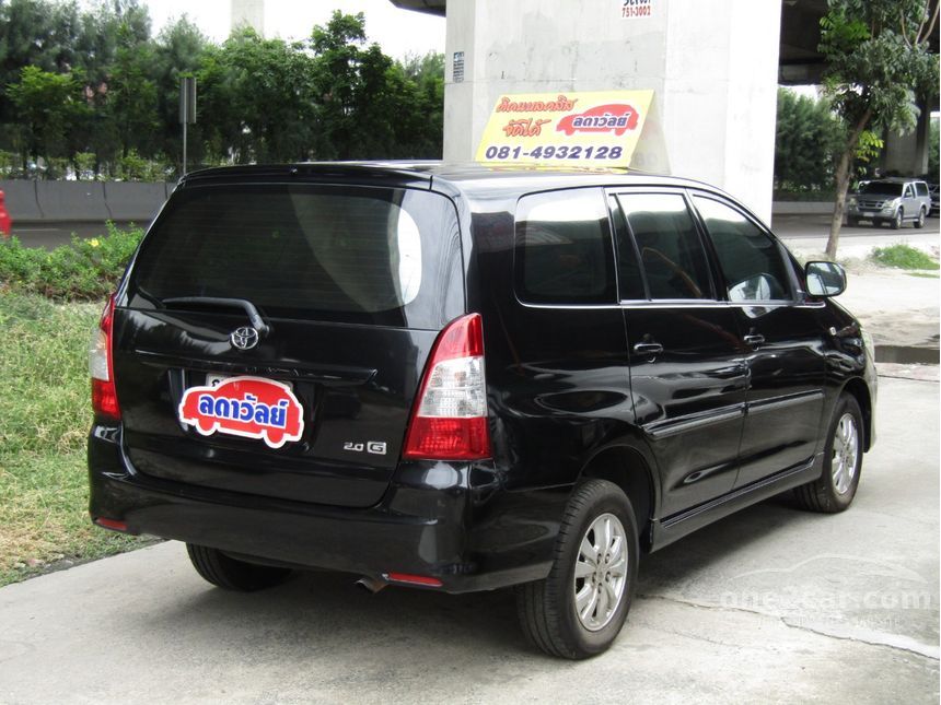 Toyota Innova 2011 G 2.0 in กรุงเทพและปริมณฑล Automatic Wagon สีดำ for ...