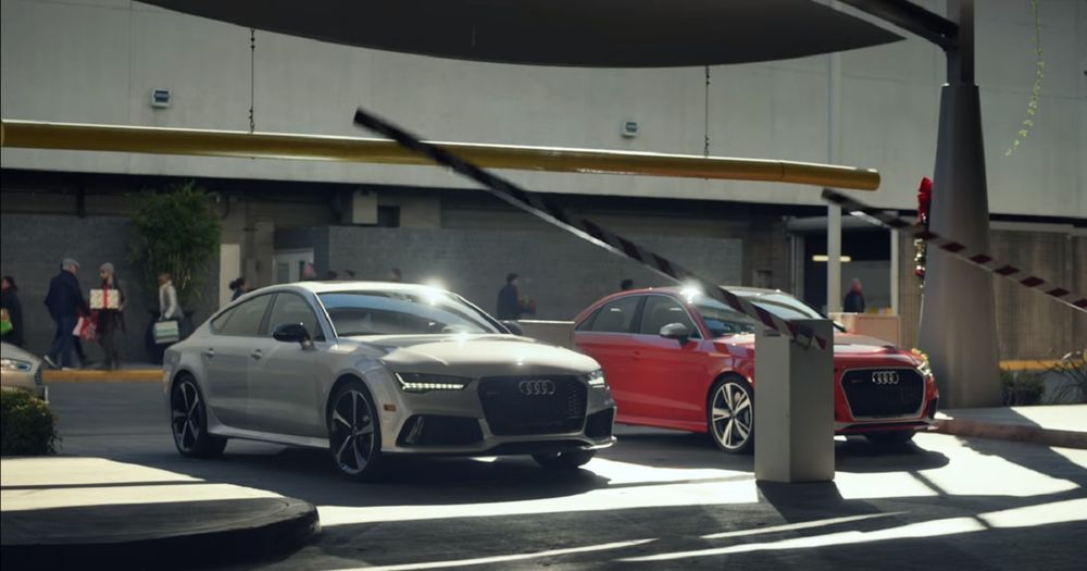 Audi Shows The Joys Of Christmas Shopping With Their RS3 And RS7 - Auto ...