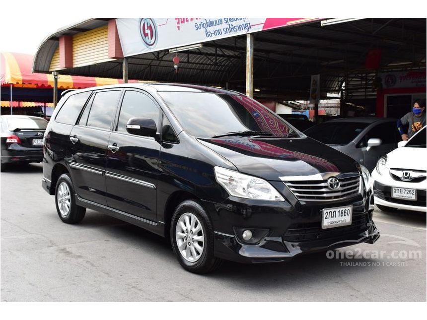 Toyota Innova 2013 V 2.0 in กรุงเทพและปริมณฑล Automatic Wagon สีดำ for ...