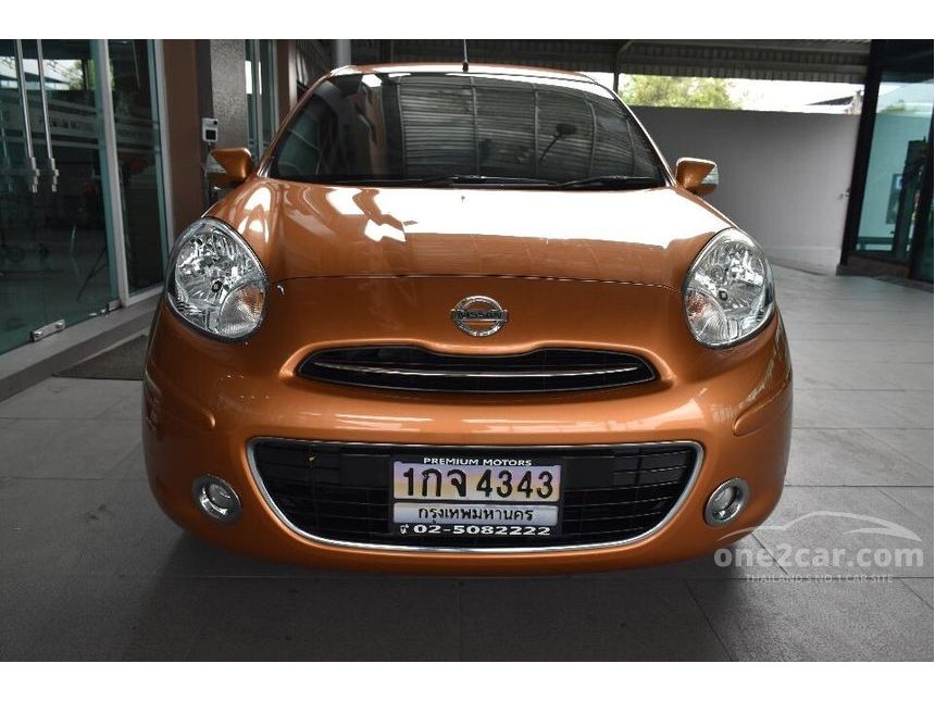 Nissan March 2010 VL 1.2 in กรุงเทพและปริมณฑล Automatic Hatchback สีส้ม ...