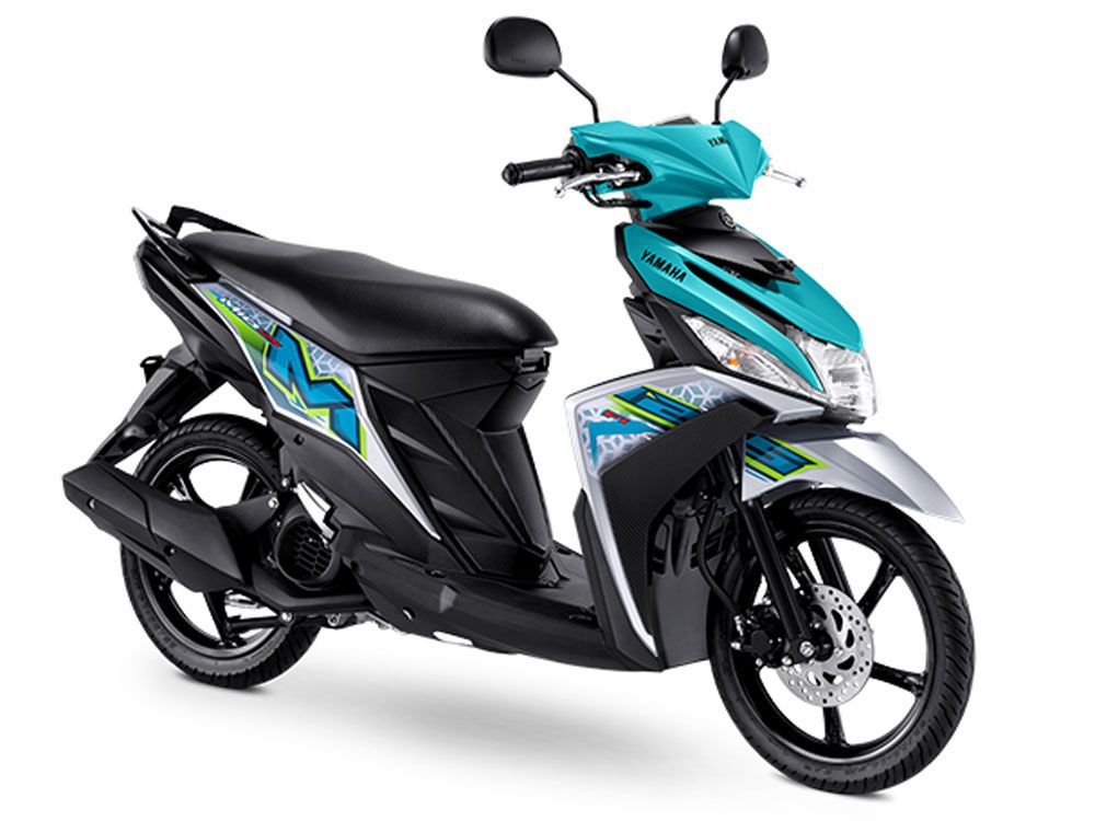Yamaha Mio M3 125 Tampil Baru, Harga Rp17,4 Juta, Warna Cyan Paling ...