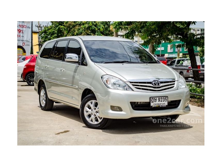 Toyota Innova 2010 G 2.0 in กรุงเทพและปริมณฑล Automatic Wagon สีเงิน ...