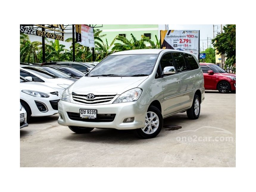 Toyota Innova 2010 G 2.0 in กรุงเทพและปริมณฑล Automatic Wagon สีเงิน ...