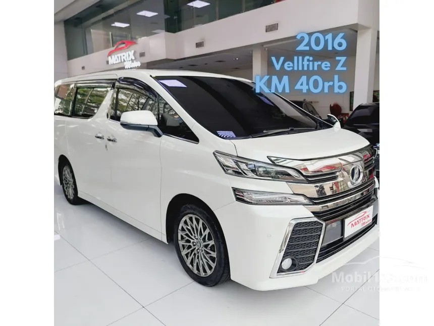 Jual Mobil Toyota Vellfire 2015 ZG 2.5 di DKI Jakarta Automatic Van ...
