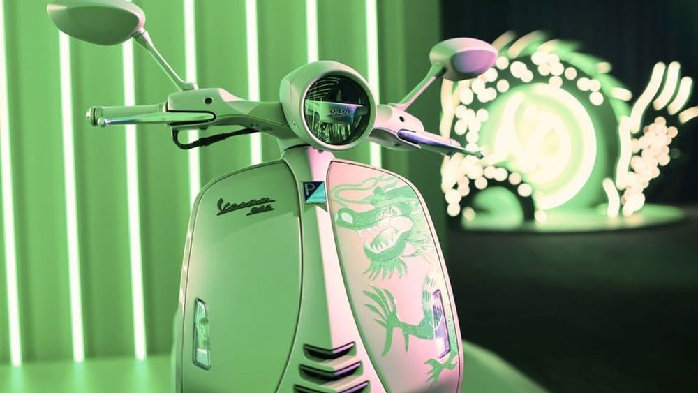 Vespa 946 Dragon อวดโฉมที่ฮ่องกง จำนวนจำกัดเพียง 1,888 คัน - ข่าวในวงการมอเตอร์ไซค์