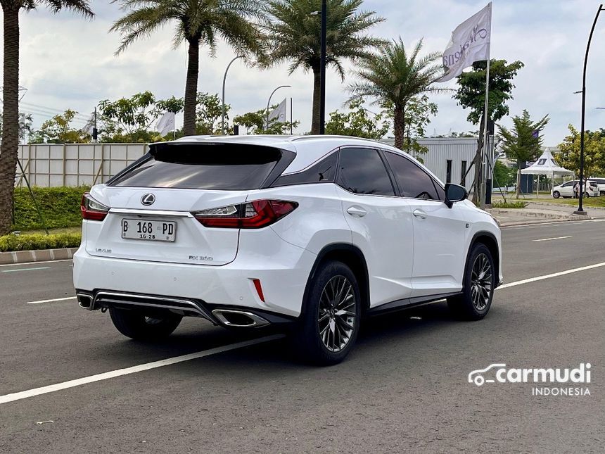 Lexus RX 300 2018 F Sport 2.0 in DKI Jakarta Automatic SUV White for Rp ...